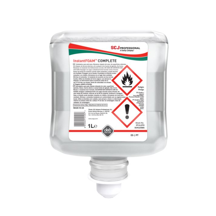 Jabón antiséptico en espuma 1L DEB Instant Foam | TCR Protección